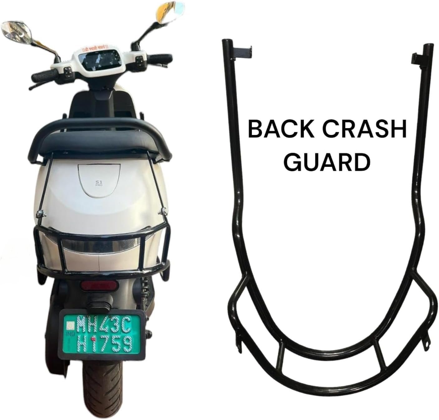 Front & Rear Crash Guard with Frame Slider for Ola S1 Pro, S1 Air, S1 X ...